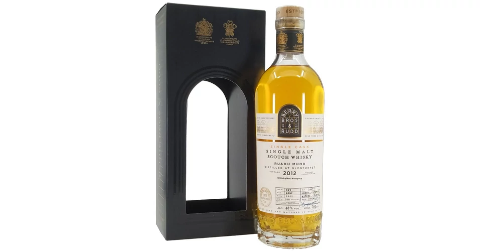 Ruadh Mhor 10 éves Single Cask WhiskyNet Edition BB&R whisky (0,7L / 48 ...