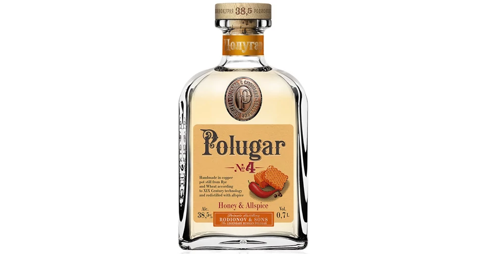Polugar N.4 - Honey & Allspice vodka (0,7L / 38,5%) - WND Italnagyker