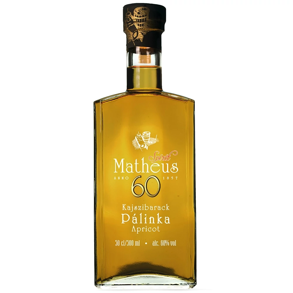Matheus Spirit Kajszibarack pálinka (0,5L / 60%) - WND Italnagyker